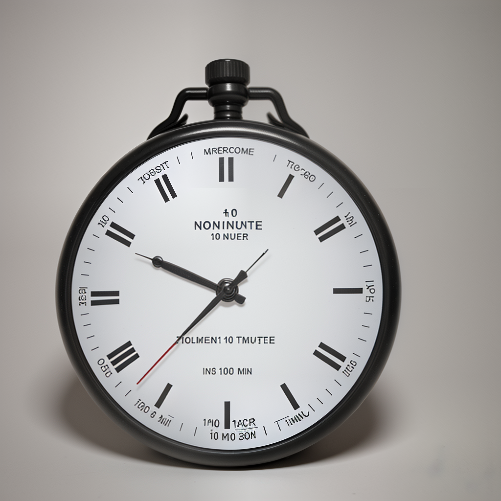 A Classic Stopwatch Displaying Time with Clear Markings and Design ...