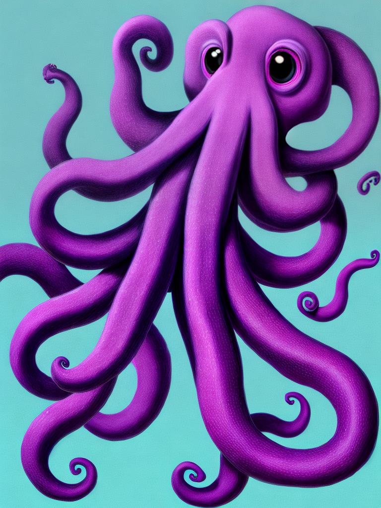 Purple octopuses