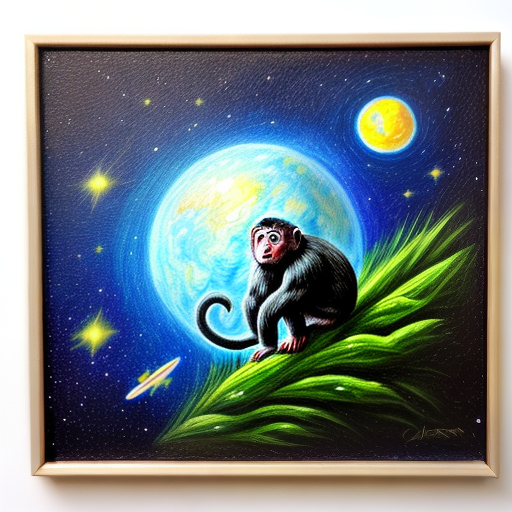 monkey in space NFT