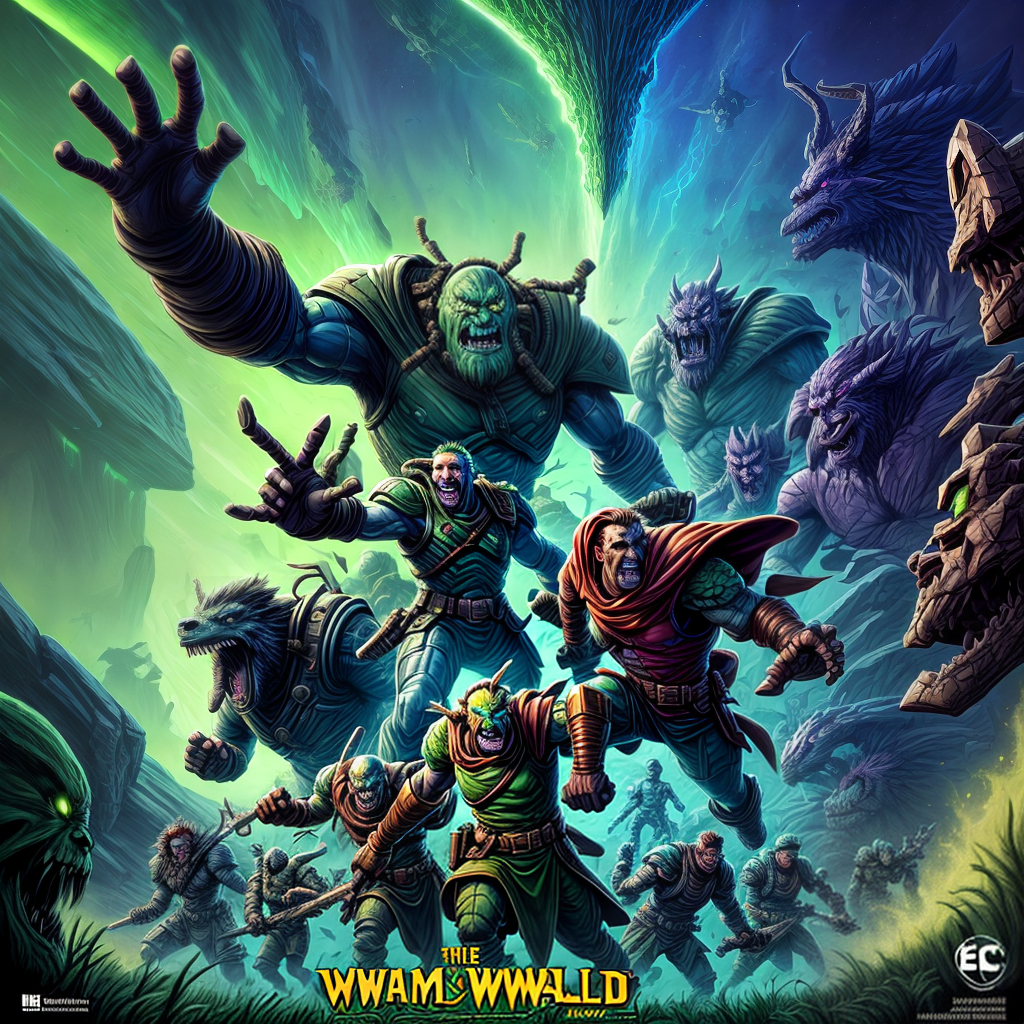 epic gamma world art poster