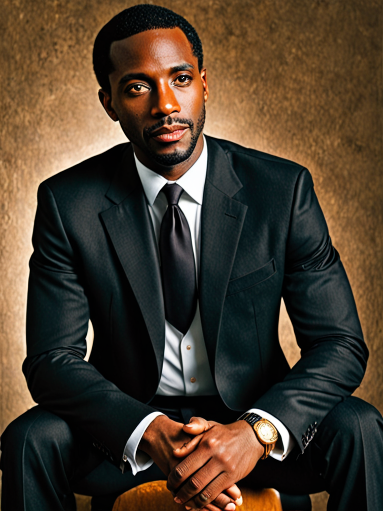 a black man