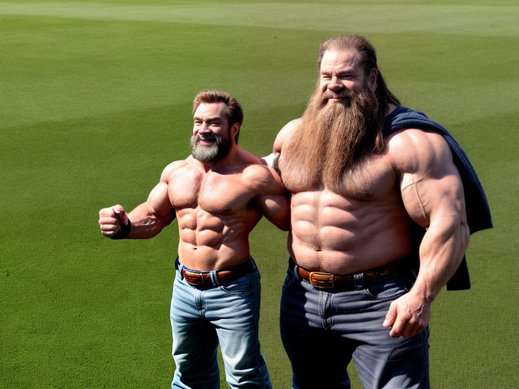 dwarf with muscles real life
