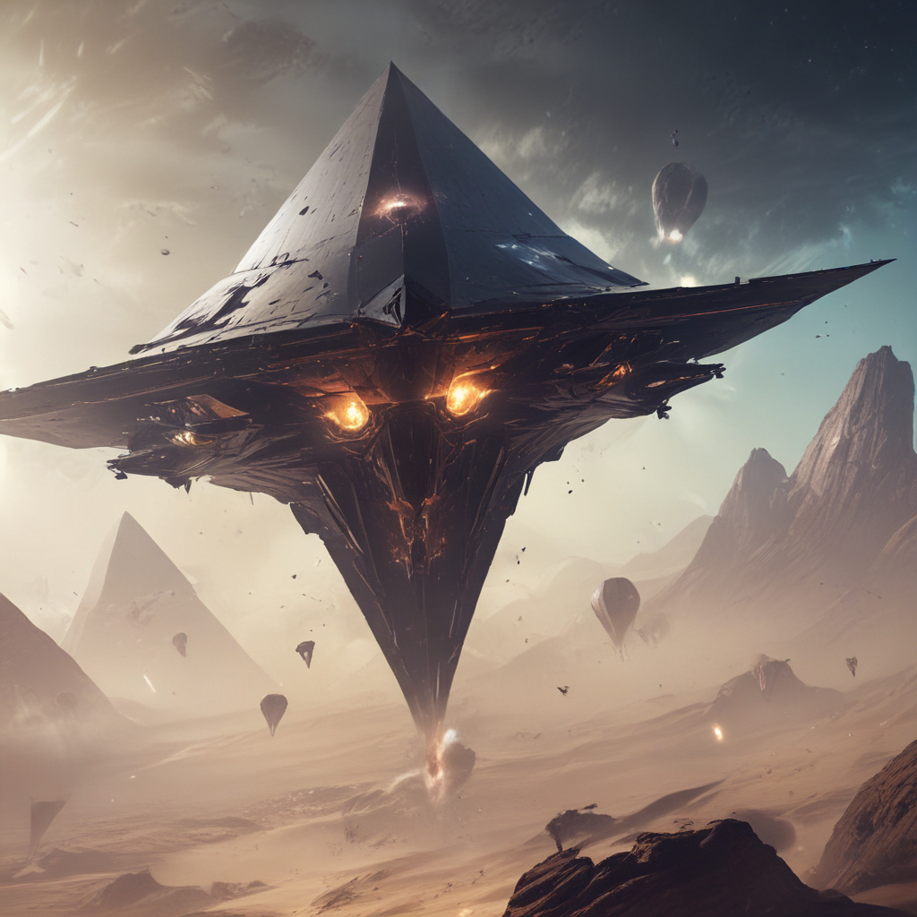 destiny 2, flying pyramids, dark fleet