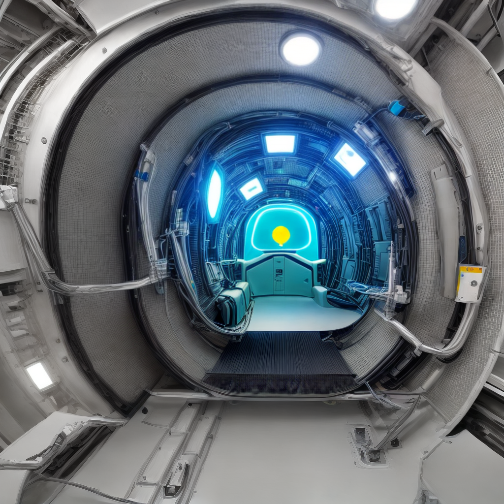 futuristic transport capsule