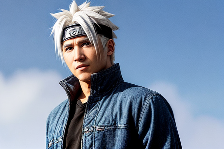 white haired naruto
