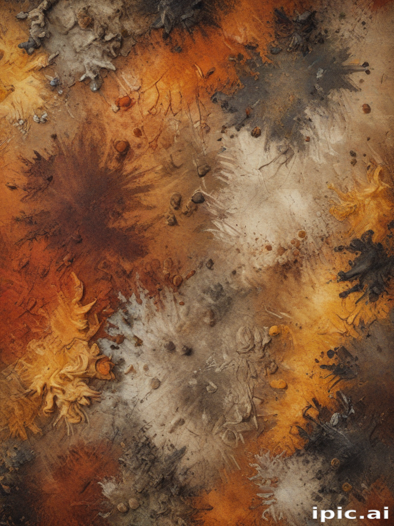 Abstract Textured Background Featuring Earthy Tones of Orange, Brown ...