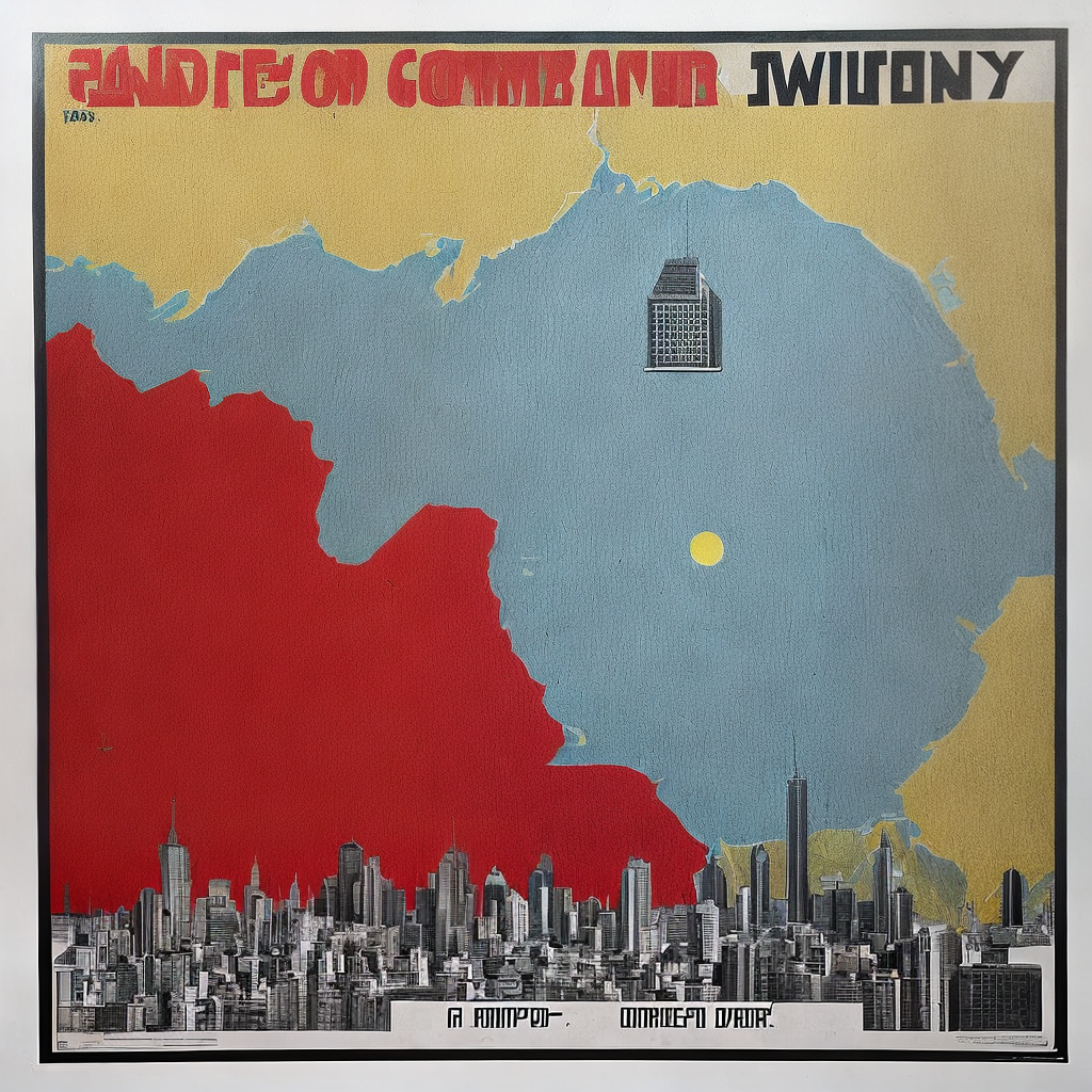 Modern communist poster
