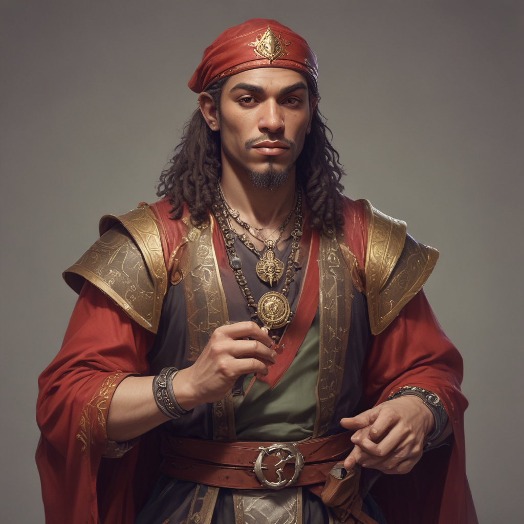 Rapper Bard in DnD style