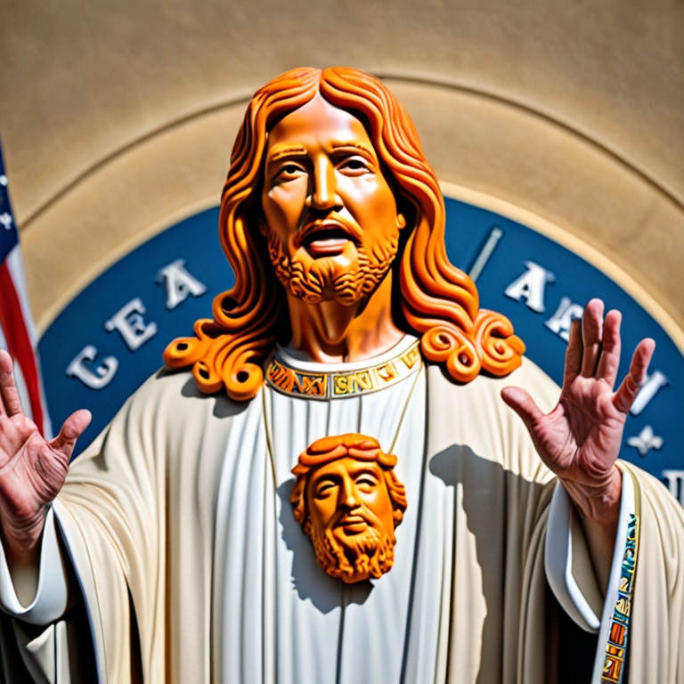 cheeto jesus trump