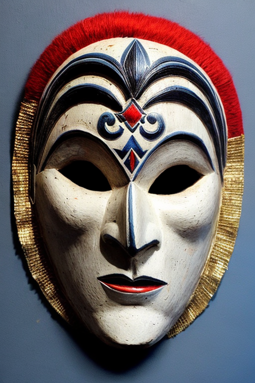 Romanian traditional mask