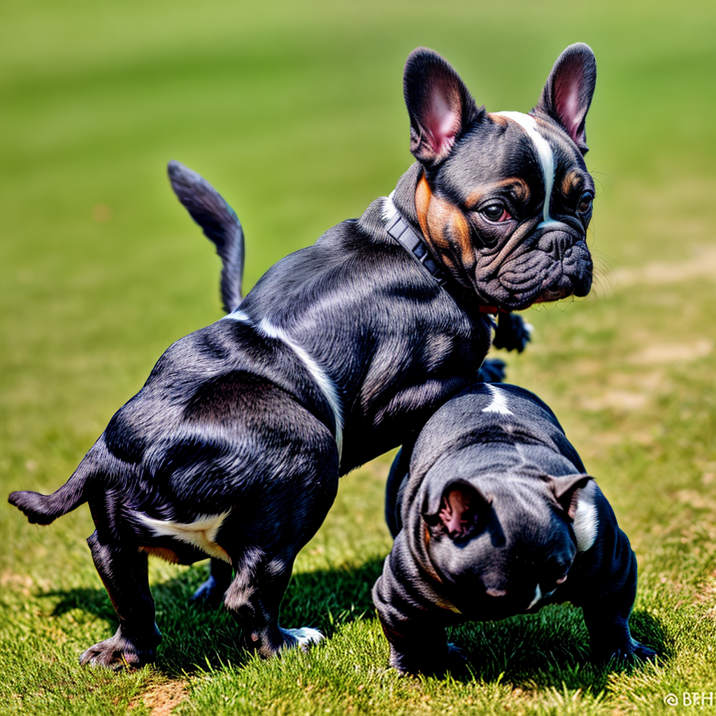 A FRENCHIE WITH WINGS FIES AROUND THE BACK YARD