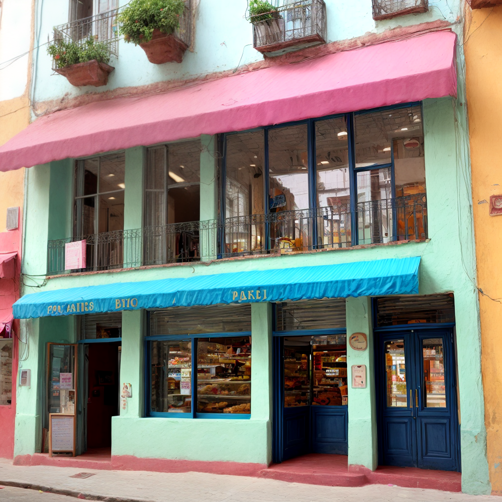 Porto’s Cuban Bakery in futuristic pink city