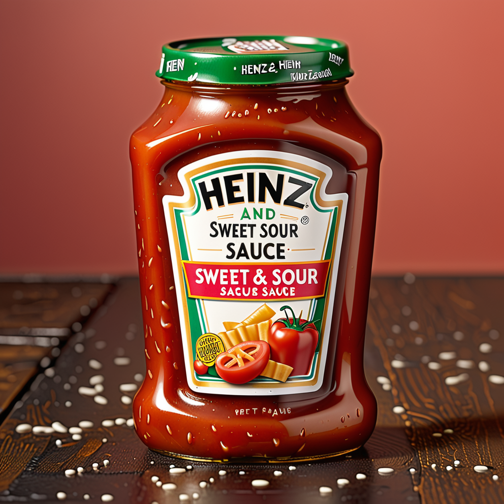 Delicious Heinz Sweet and Sour Sauce: Perfect for Dipping and Cooking!