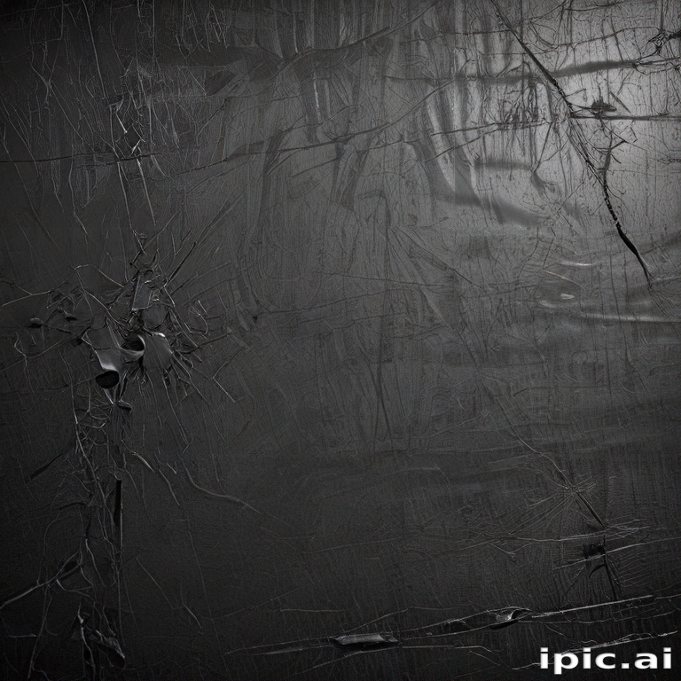 Intricate Textures of Dark Surfaces: A Study in Shadows and Light