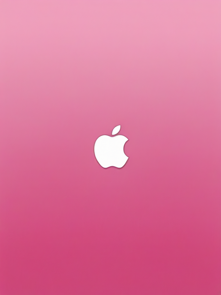 Stylish Gradient Background Featuring the Iconic Apple Logo in White