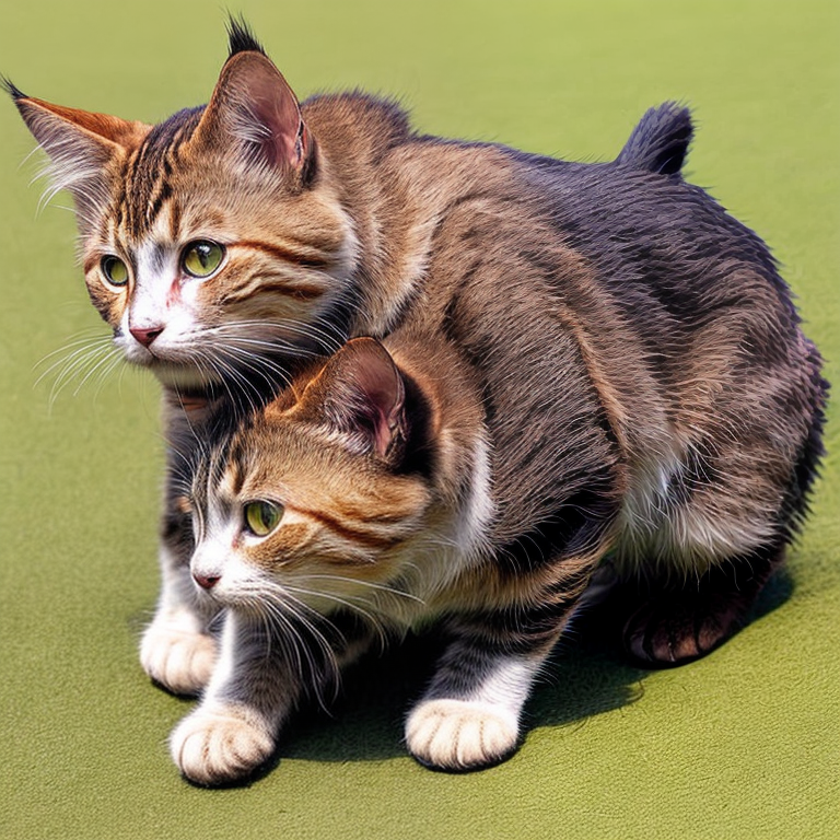 A very bt cat