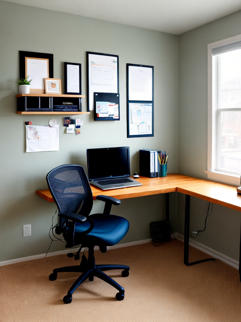 Very sophisticated work area setup