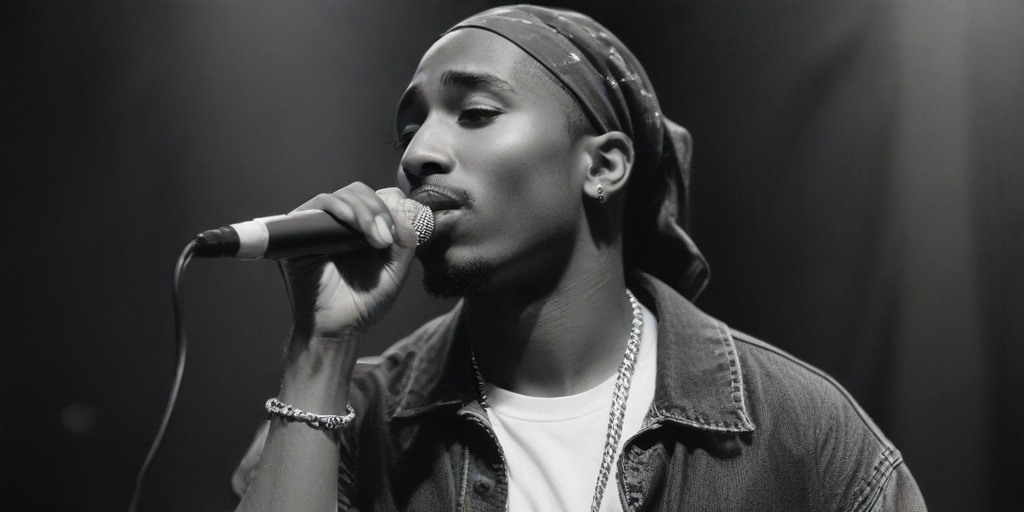 Tupac Shakur singing in heaven