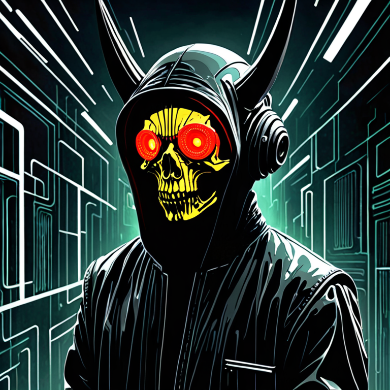 cyberpsycho surreal art darkness