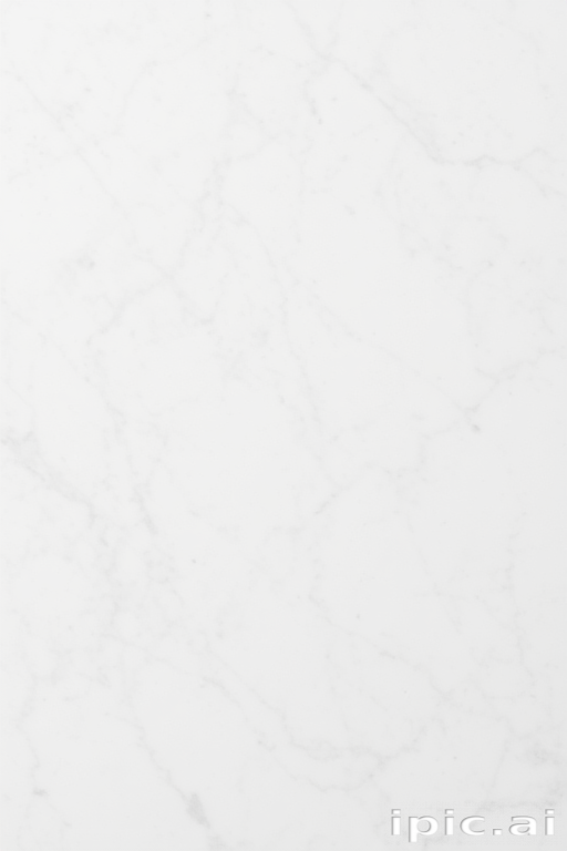 Elegant White Marble Surface with Subtle Gray Veins and Texture.