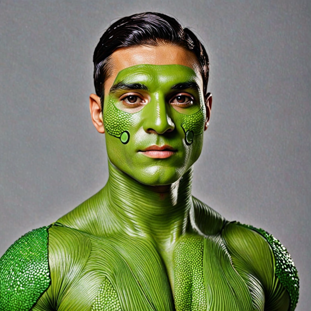 kappa human hybrid green skin