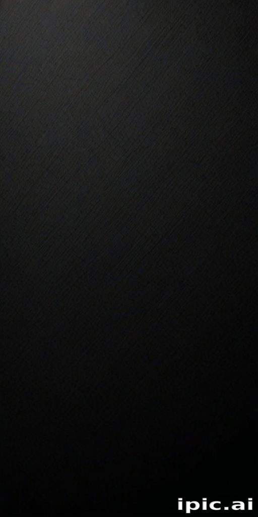 Abstract Texture of Deep Black Surface with Subtle Brushstroke Patterns