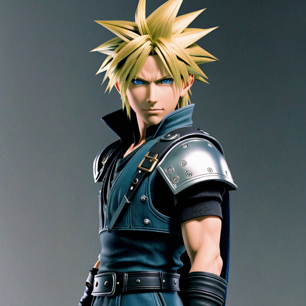 cloud strife, hypnotized