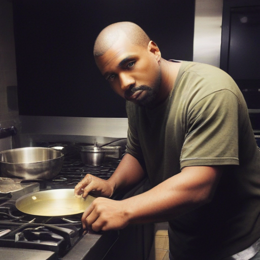 Kanye west cooking in the studio🔥🔥🔥🔥