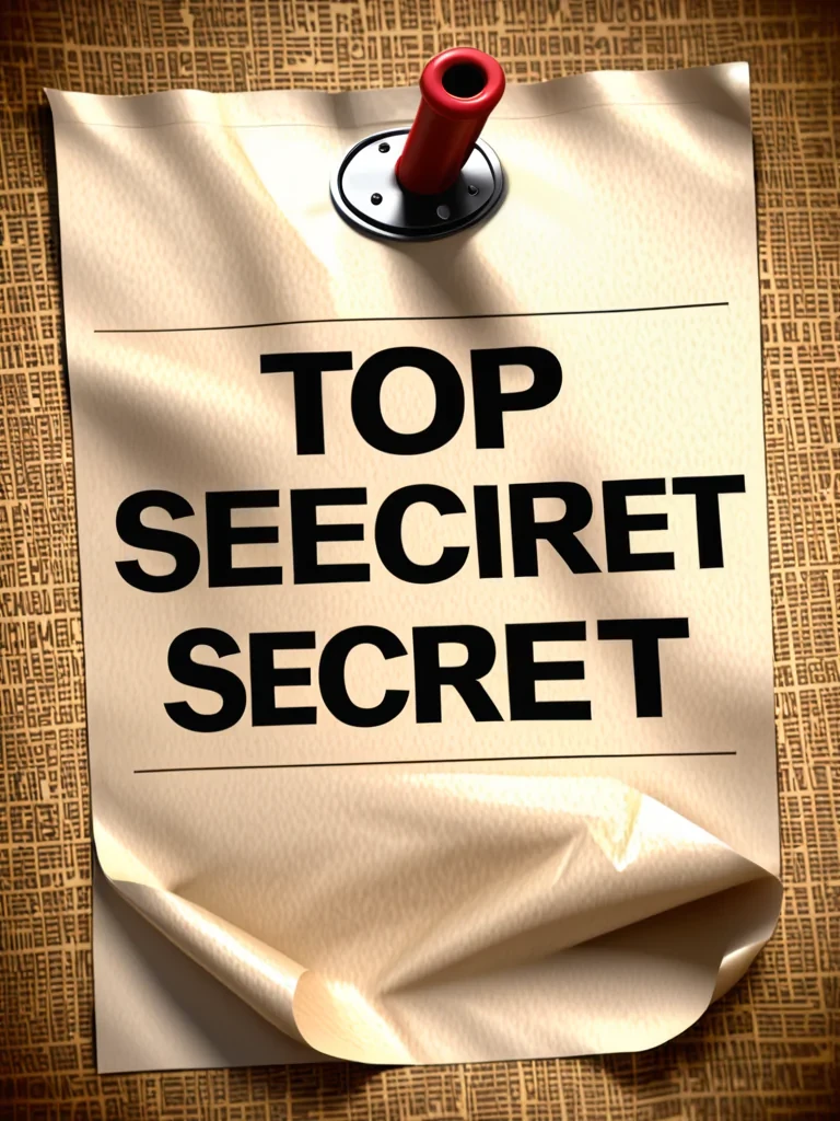 Confidential Notice: Important Details About a Top Secret Mission Revealed