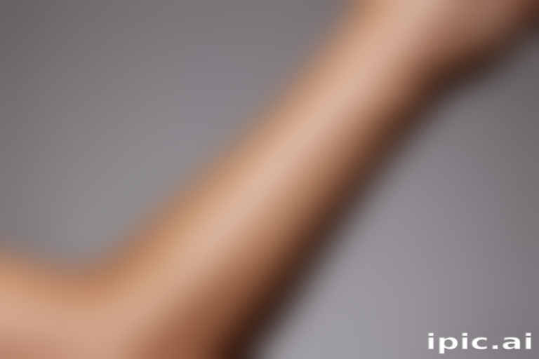 A Beautifully Shaded Arm Against a Soft, Neutral Background Displaying ...