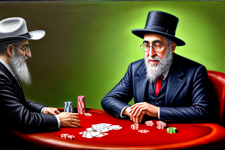 a rabbi playing poker