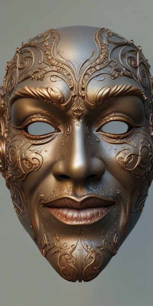 Intricately Designed Decorative Mask Showcasing Artistry and Cultural ...