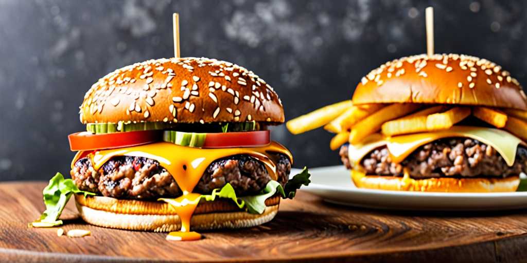 the most delicious burger in the world