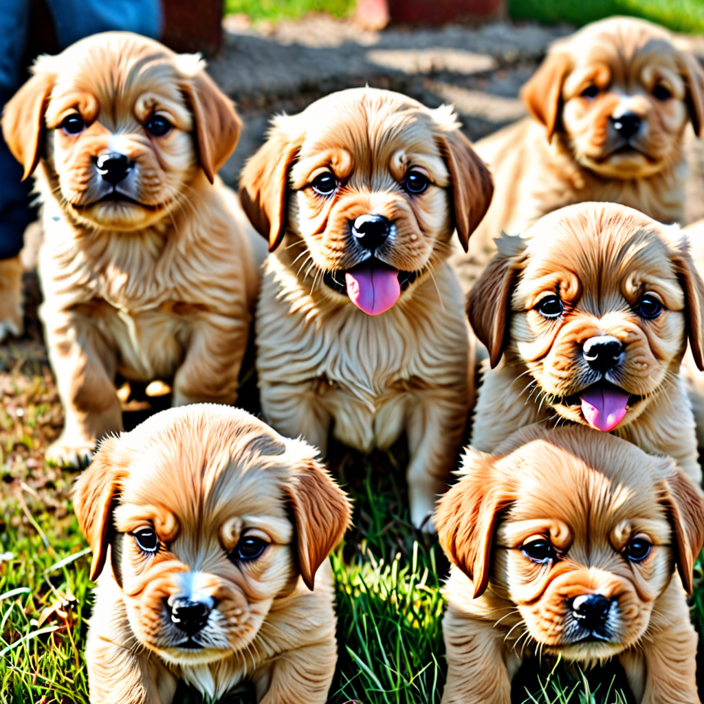 Angry puppies