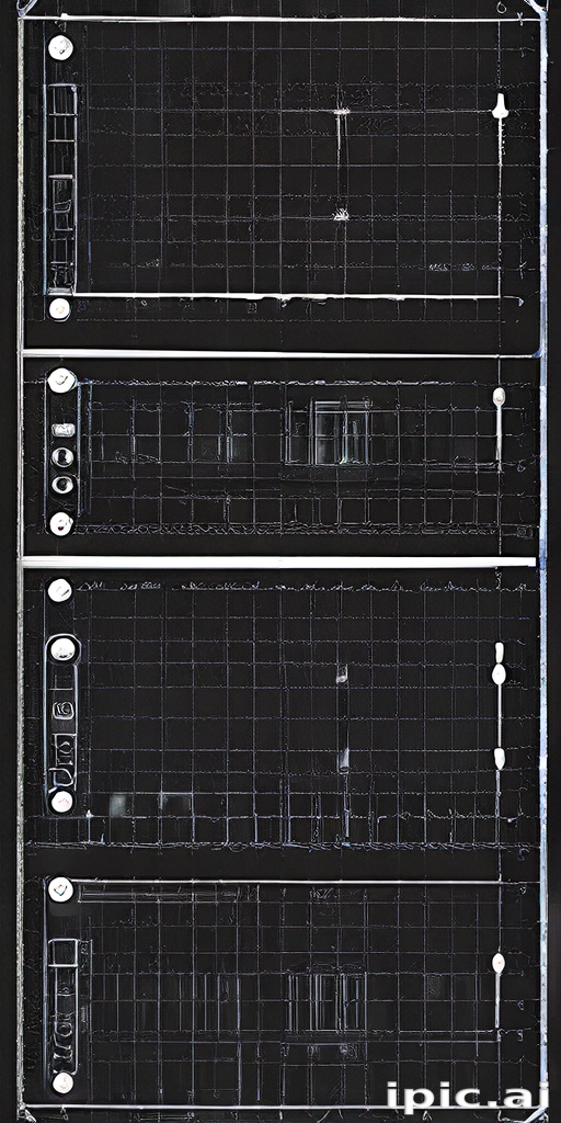 Detailed Diagram Illustrating Complex System with Multiple ...
