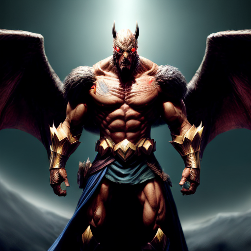Dark man in a war of magic in a mythical fantasy setting with fictional ...