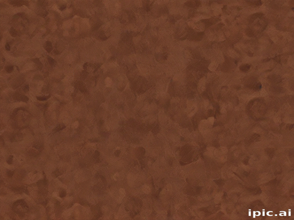 Textured Brown Surface with Subtle Variations and Depth in Appearance