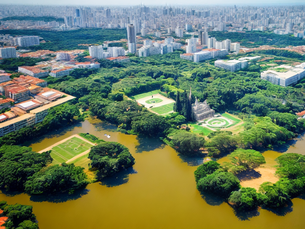 Templo de israel na cidade grande