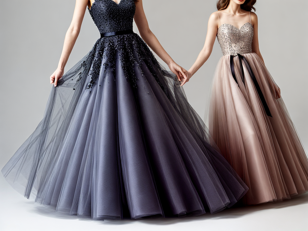 modern tulle design