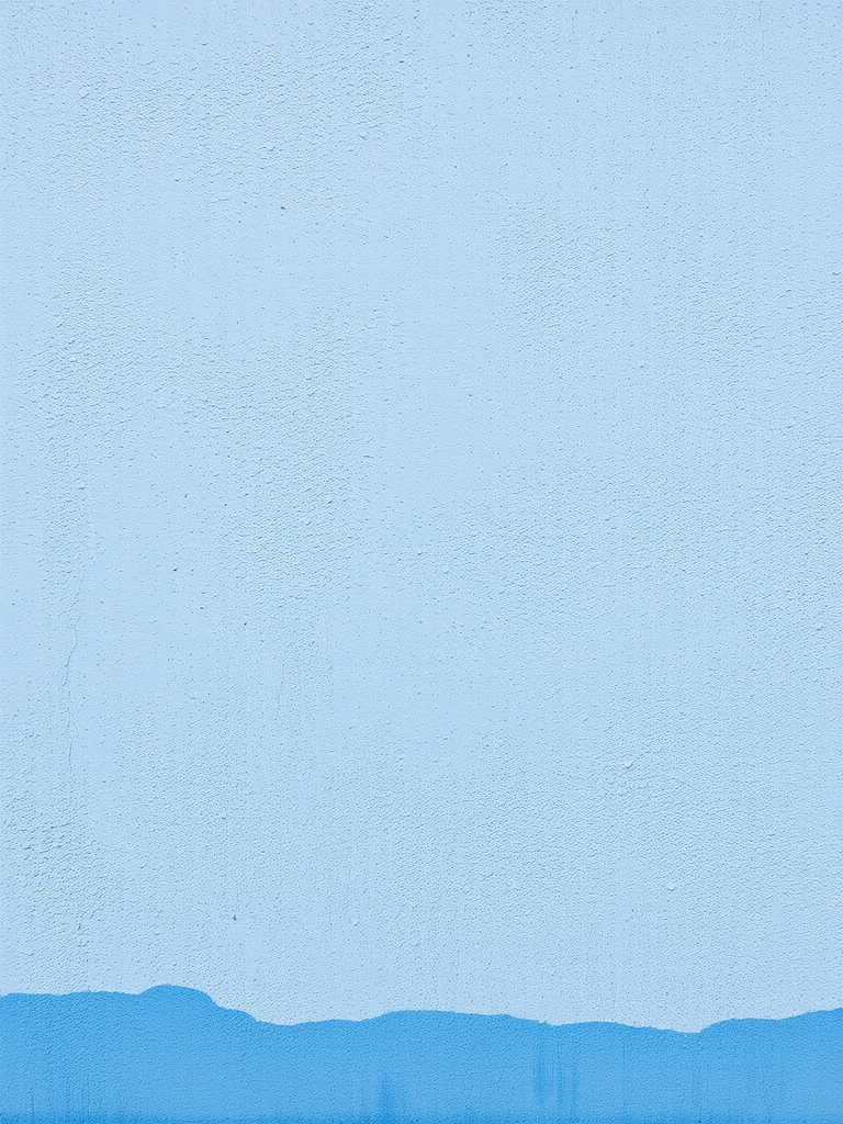 A Calm and Serene Blue Wall with a Soft Gradient Effect.