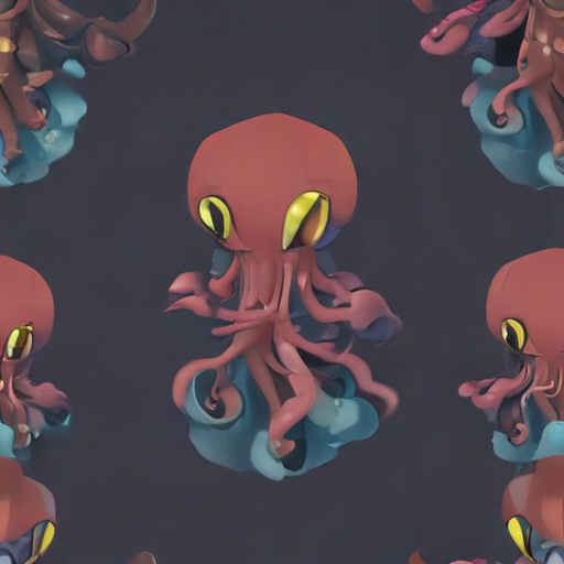 pokemon tapu with octopus shape