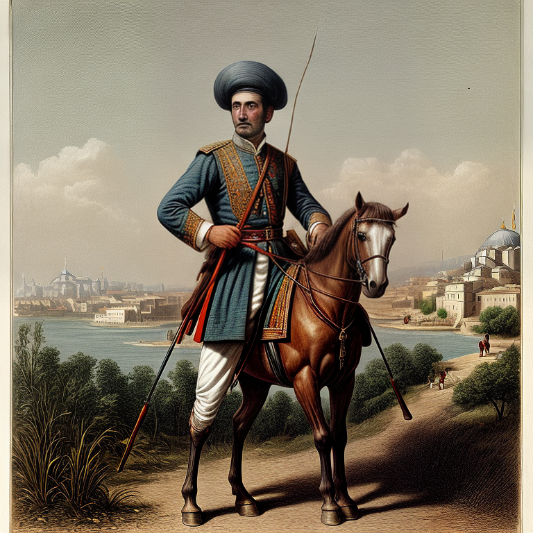 An Ottoman archer during the conquest of Istanbul