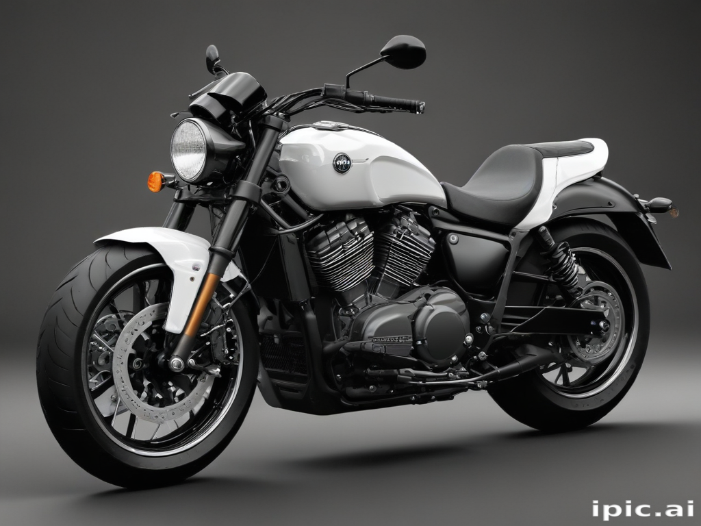 Sleek and Modern Motorcycle Design Showcasing Powerful Engine and ...
