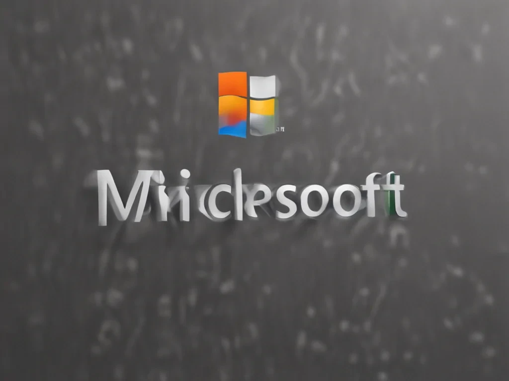 Creative Logo Design Featuring a Playful Twist on Microsoft Branding
