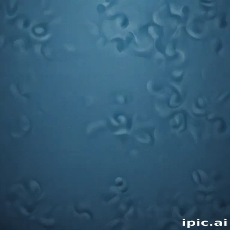 Textured Blue Surface with Subtle Organic Patterns and Shapes Throughout