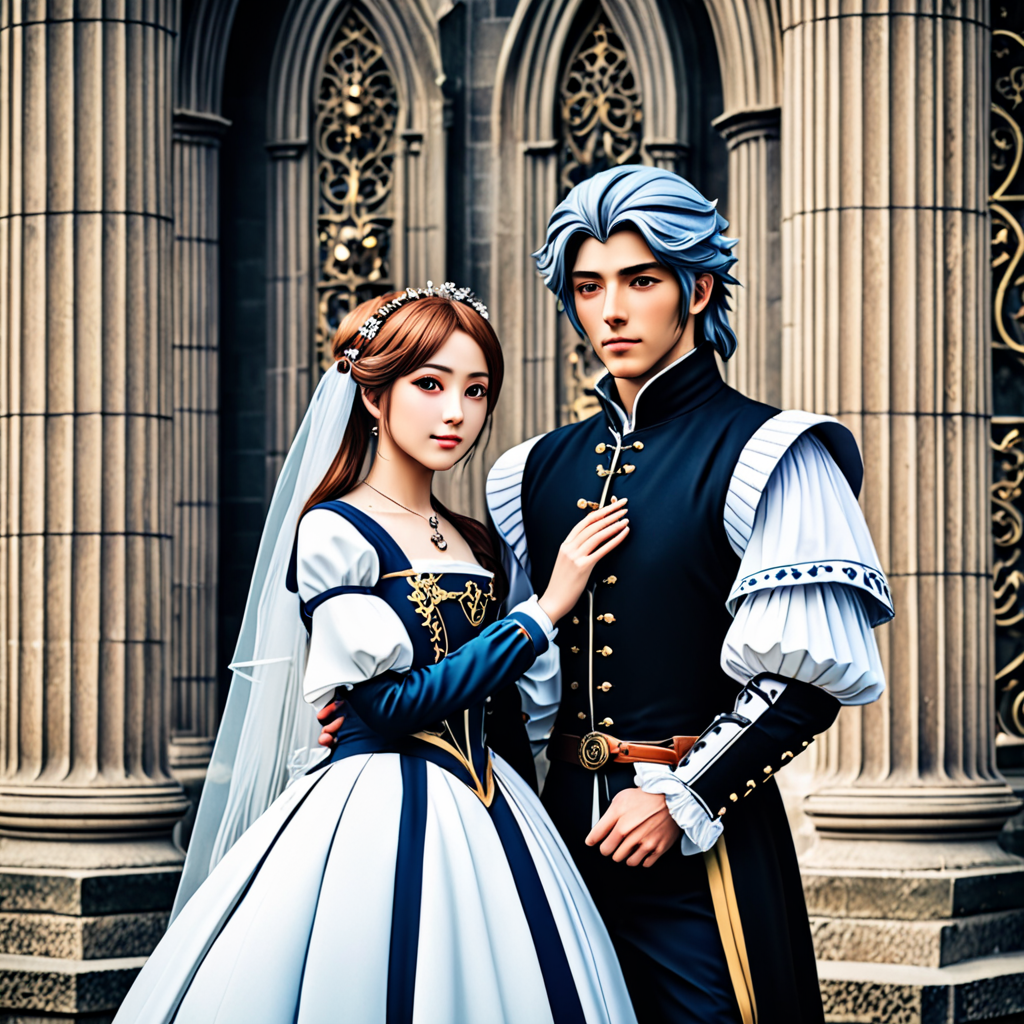 Anime Renaissance couple