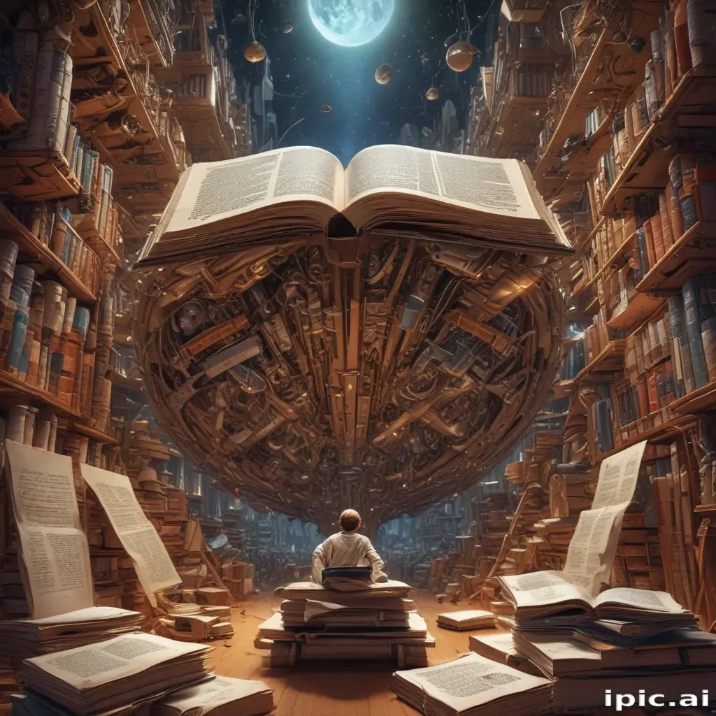 Exploring the Infinite Knowledge of a Cosmic Library in Space