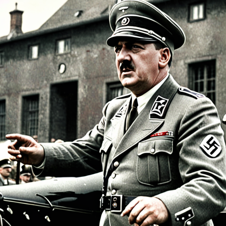 Adolf Hitler nazi germany ww2 dramatic realistic speech