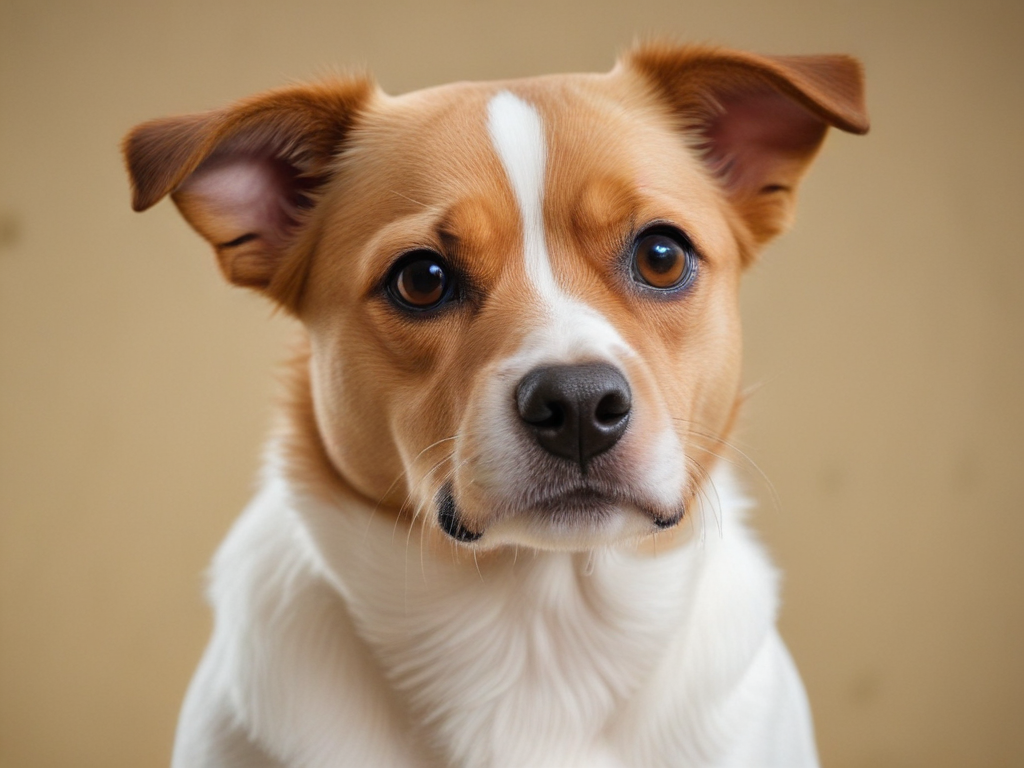 Adorable Dog with Expressive Eyes Capturing Heartwarming Moments of Joy