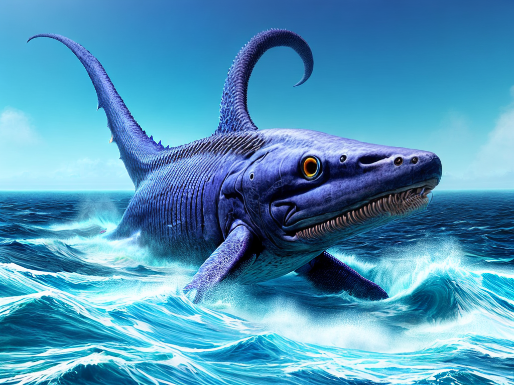 Leviathan from the game Subnautica